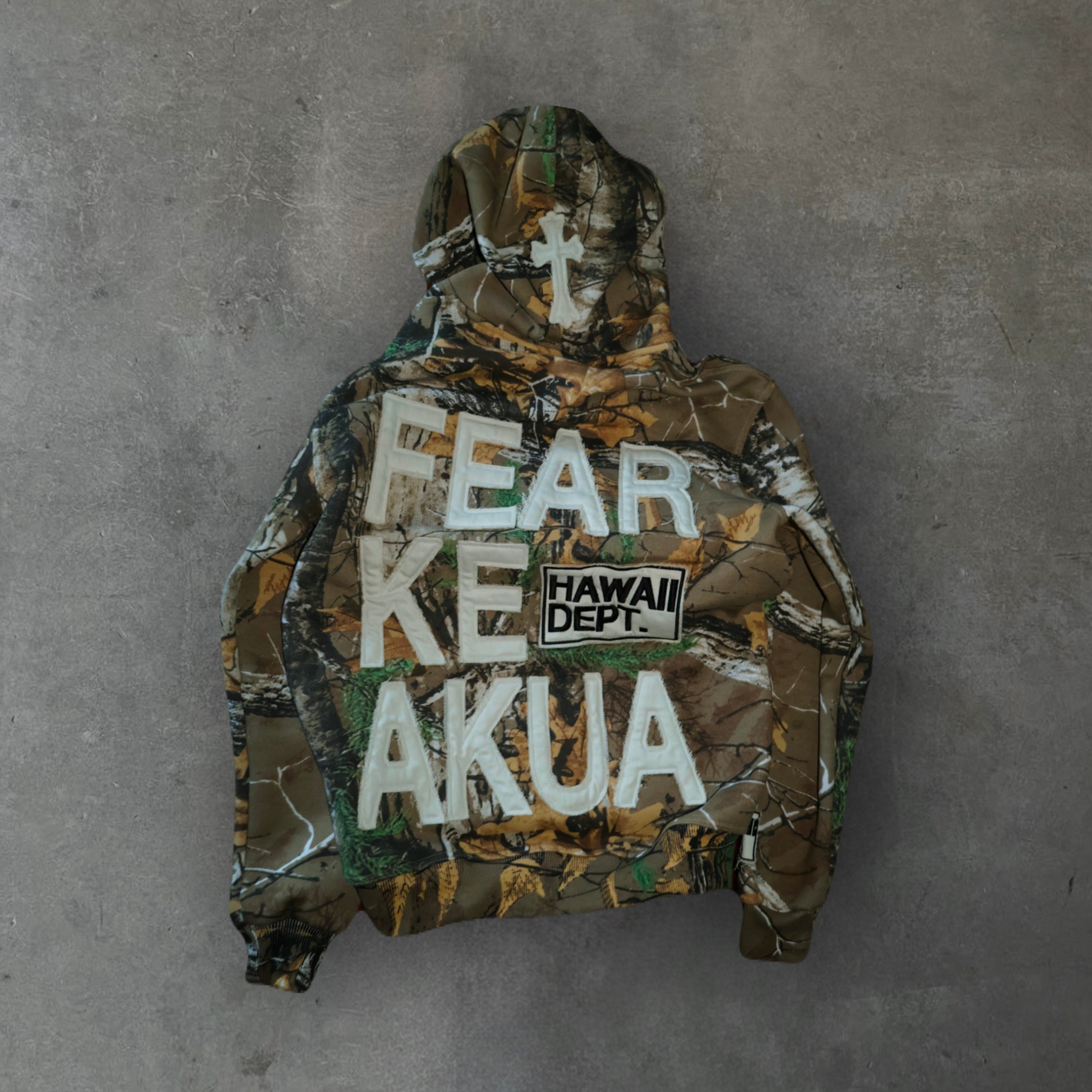 Hawaii Essentials Hoodie - Brown Camo [ PRE ] – Hawaii Dept Streetwear